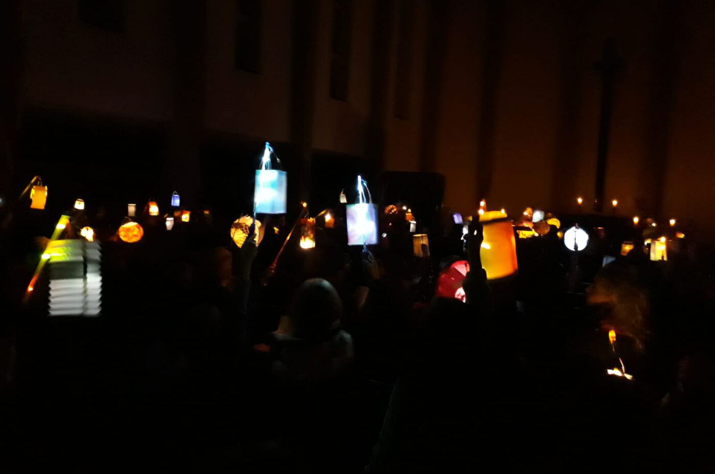 Laternenumzug - Grundschule Krohnstieg, Hamburg Langenhorn